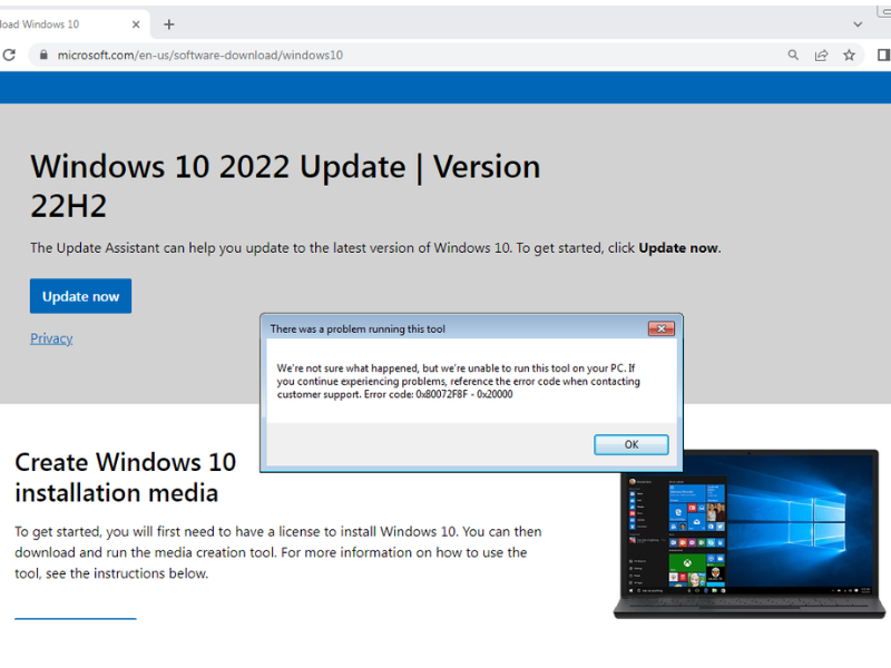 How to easily fix Error 0x80072F8F-0x20000 on Windows 7 or 8